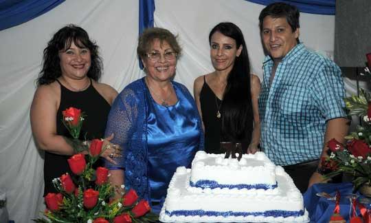 Los 70 años de Delia Sánchez